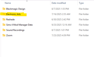 How To Find Your Sims 4 Mods Folder & Tray Folder (Beginner’s Step-By ...